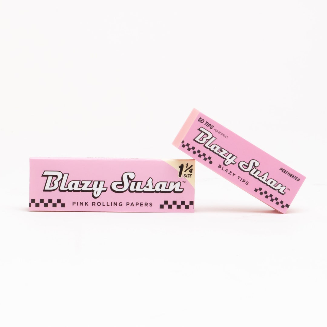 Blazy Susan 1 1/4" Papers & Tips Bundle, Pink, Unbleached, or Purple ...