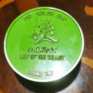 Vintage Morny Fine Soap, Lily of the Valley, 1970s, Fine Soap ...