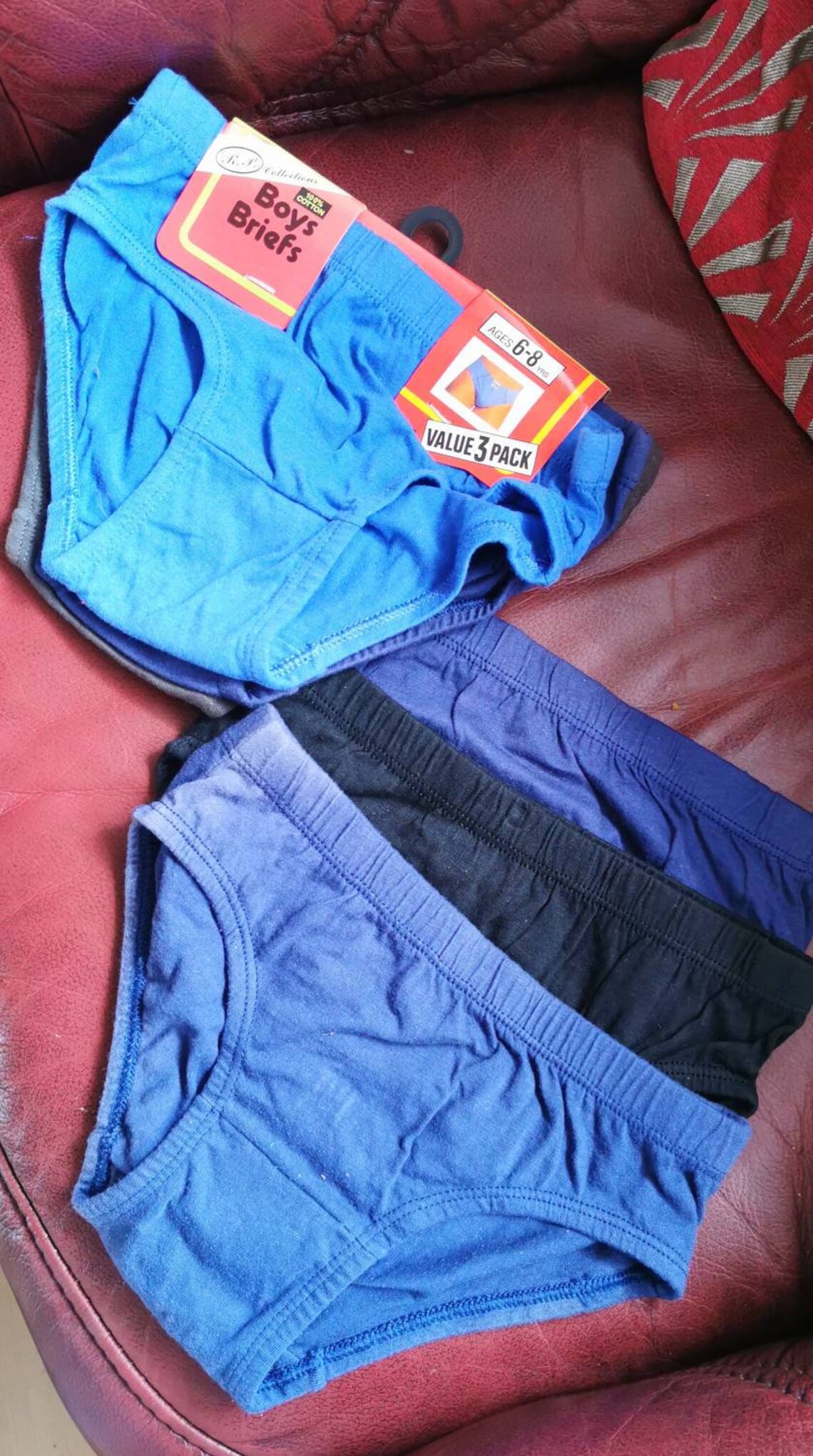 Vintage Boys Briefs, 6pairs,new,faded,1990's, R.P. Collection - Etsy