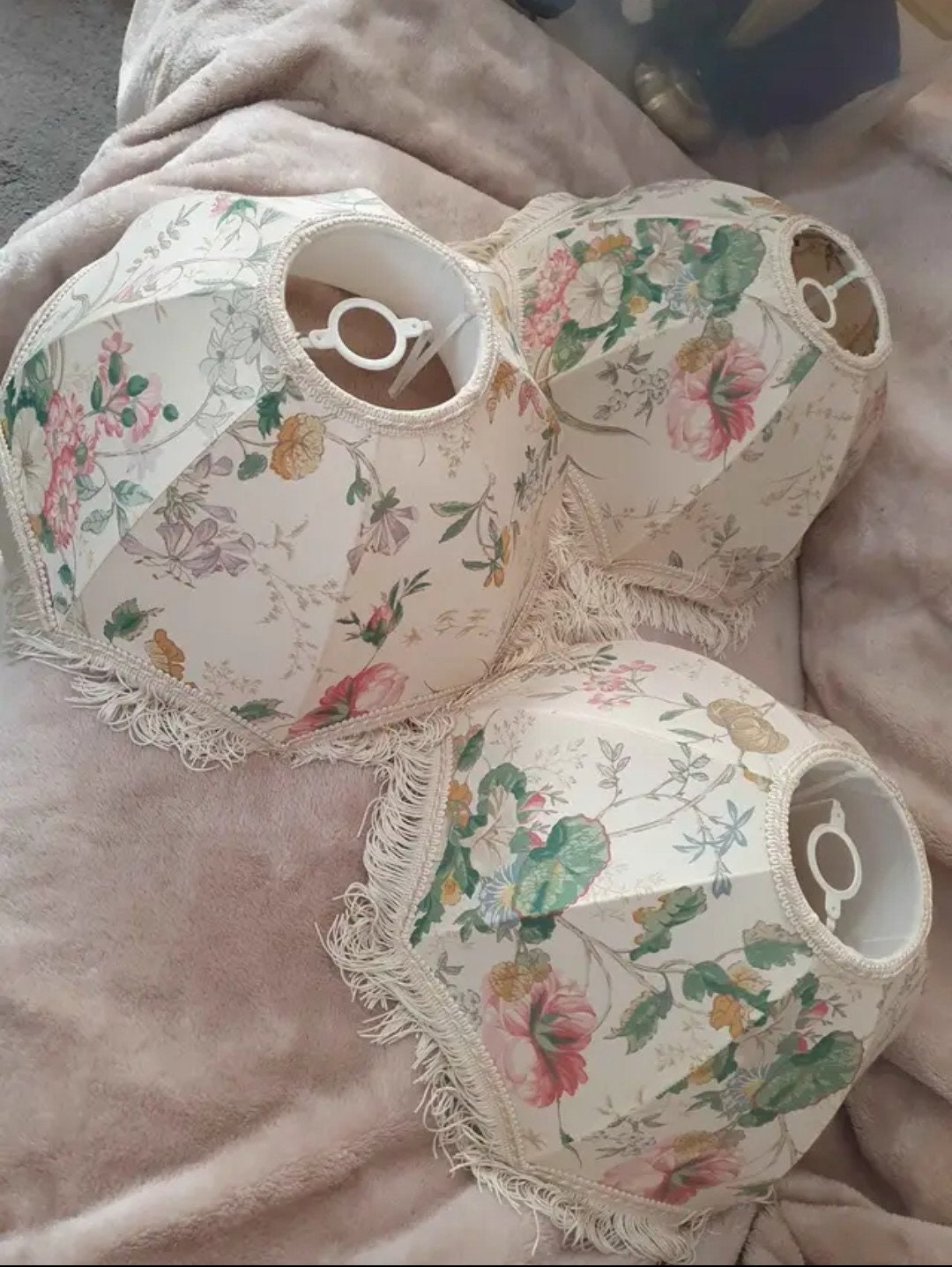 Vintage,floral,tassel,shabby Chic,"dorma"bedroom Lightshades/lampshades ...