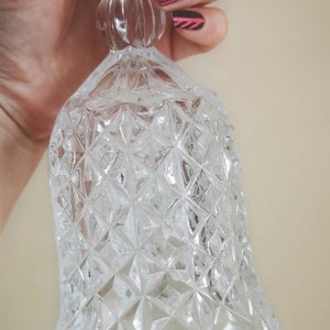Vintage Lead Crystal Hand Bell, Made in Western Germany, 1960's ...