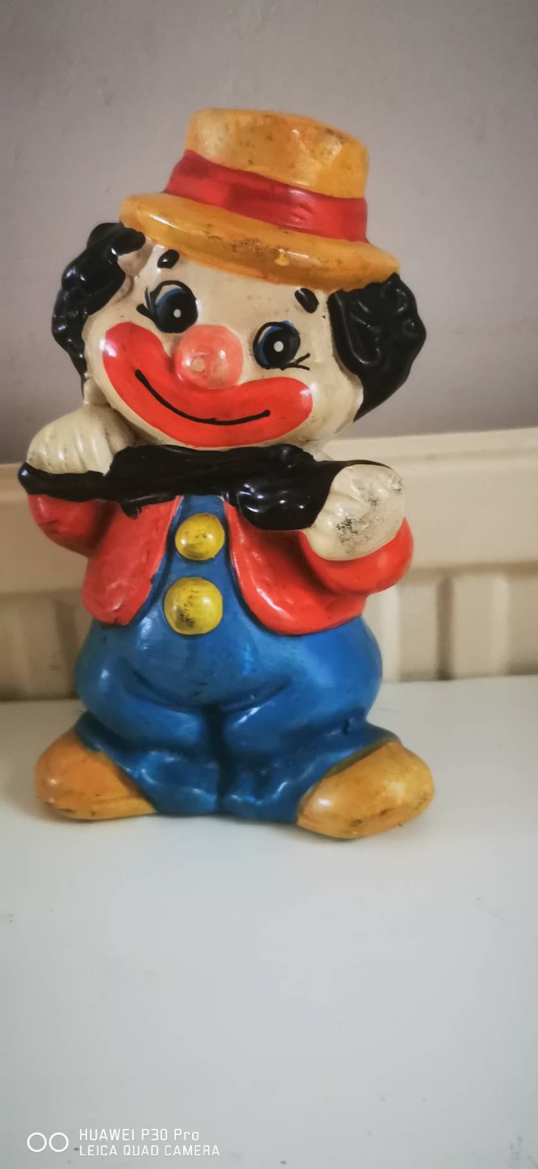 Vintage Circus Clown, Money Box, Piggy Bank, 1950's/1960's, Retro ...