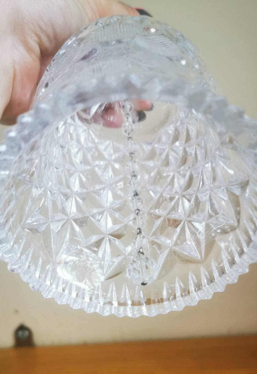 Vintage Lead Crystal Hand Bell, Made in Western Germany, 1960's ...