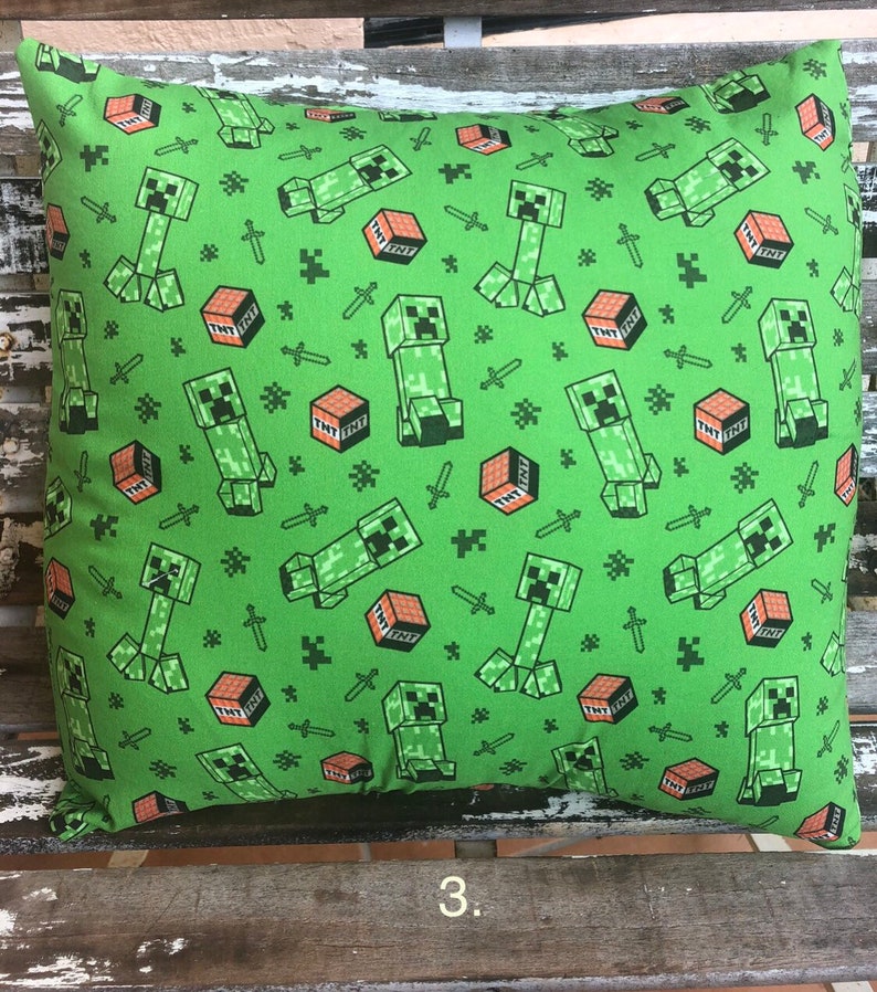 Minecraft Cushion Covers - Etsy