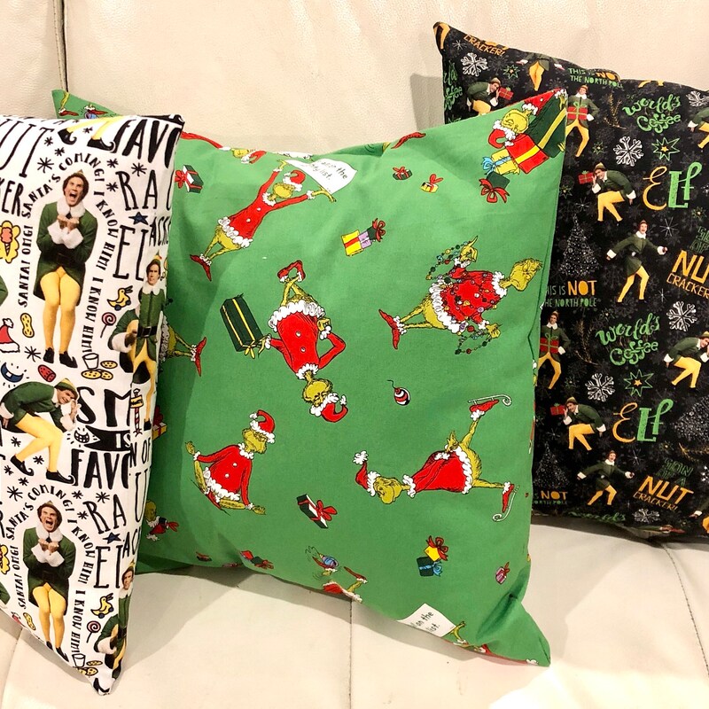 Grinch Pillow - Etsy