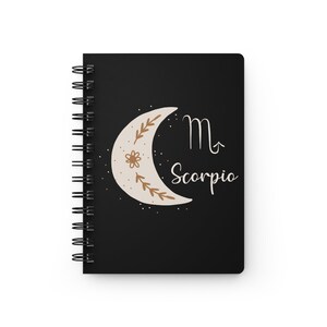Scorpio Zodiac Sign Journal, Scorpio Notebook, Scorpio Gift Ideas ...