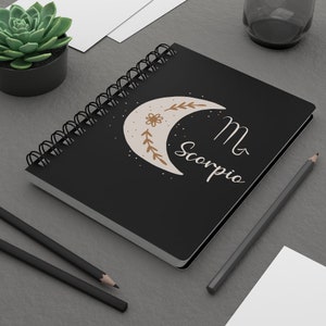 Scorpio Zodiac Sign Journal, Scorpio Notebook, Scorpio Gift Ideas ...