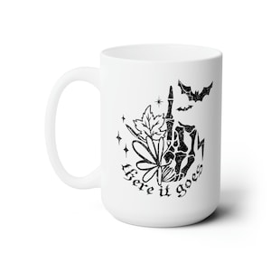 There It Goes My Last Flying Fk, Skeleton Coffee Mug, Halloween Mugs ...
