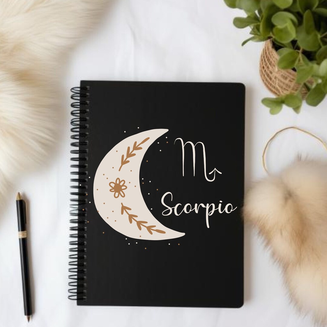 Scorpio Zodiac Sign Journal, Scorpio Notebook, Scorpio Gift Ideas ...