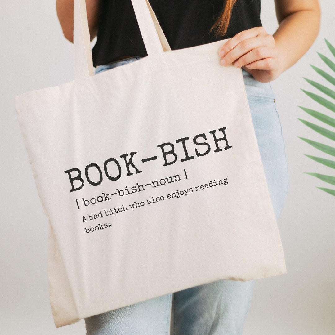 Bookish Tote Bag, Library Bag, Bookish Gifts, Bookish Tote Bags ...