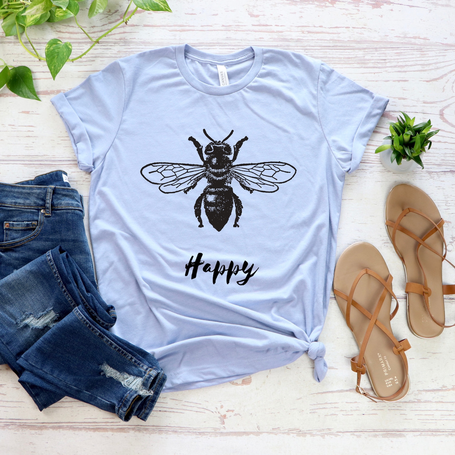 Bee Be Happy Bee Shirt Honey Bees Bumble Bee Bee Shirts - Etsy