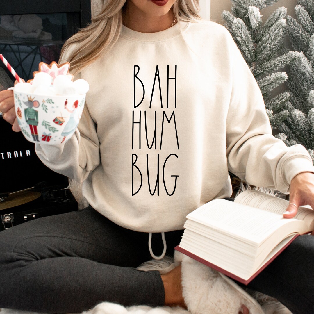 Bah Humbug Crewneck Sweatshirt, RAE DUNN Inspired Christmas Shirt, Bah ...