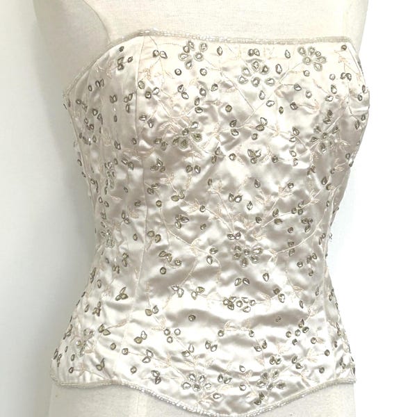 Hand Beaded Corsets - Etsy