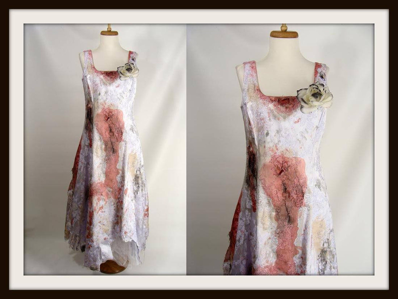 Bloody Zombie Prom Queen Costume Dress. Bridesmaid Corpse - Etsy