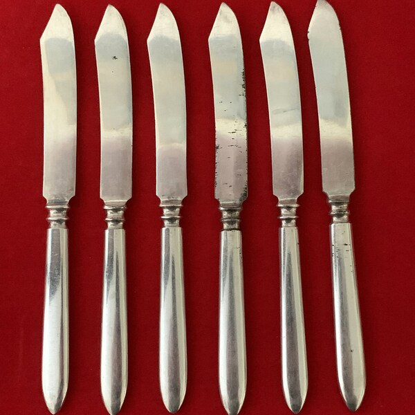 Silverplate Fruit Knives - Etsy