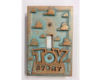 Woody and Buzz Toy Story Light Switch and Electrial Cover, Toy Story ...