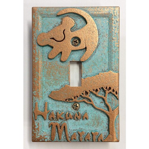 Lion King Simba and Rafiki Light Switch Plate LK5 - Etsy