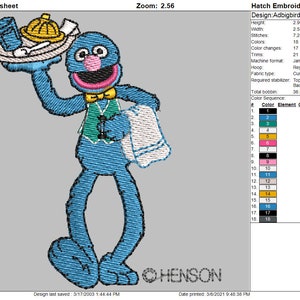 Sesame Street Design Pack 20 DESIGNS Available for 4x4 Hoop | Etsy