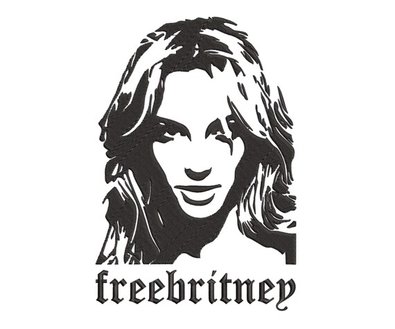 Free Britney Embroidery Design 3 SIZES Xxx Vp3 Pes Pcs Jpx Jef | Etsy