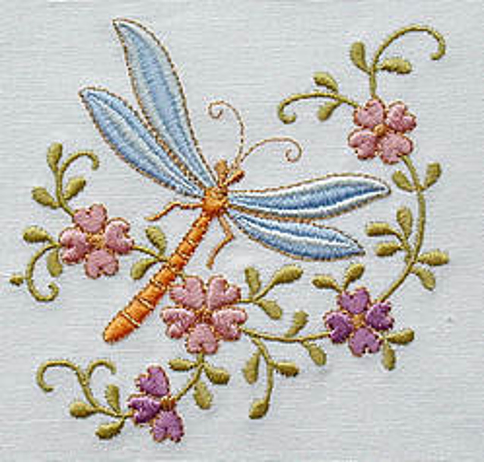 Dragonfly Embroidery Design Avaliable for 4x4 Hoop - Etsy