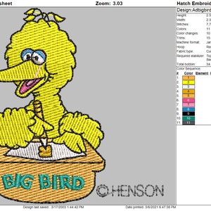 Sesame Street Design Pack 20 DESIGNS Available for 4x4 Hoop | Etsy