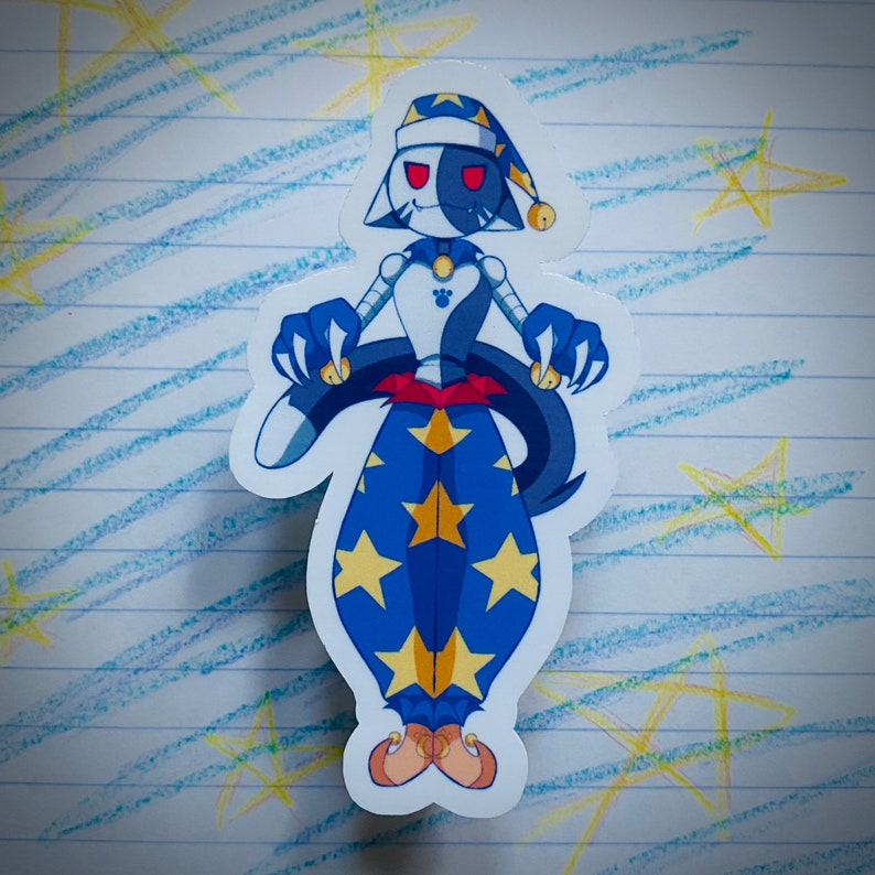 Sundrop Cat and Moondrop Cat Sticker - Etsy