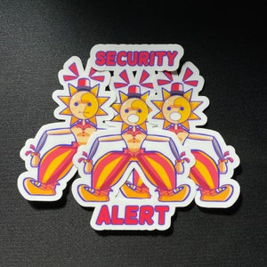 Sundrop: SECURITY ALERT! Sticker - Etsy