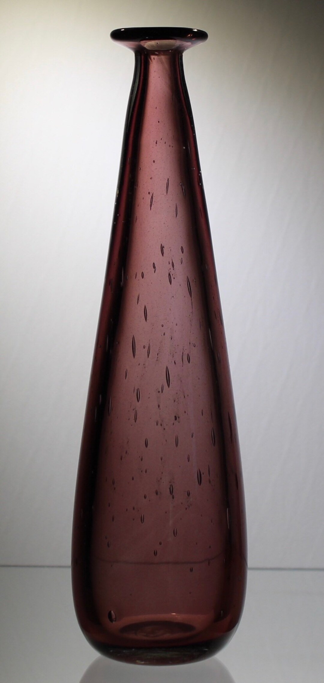 Elegant Vintage Edward Roman Studio Vase Signed and Dated 1979 Canadian ...