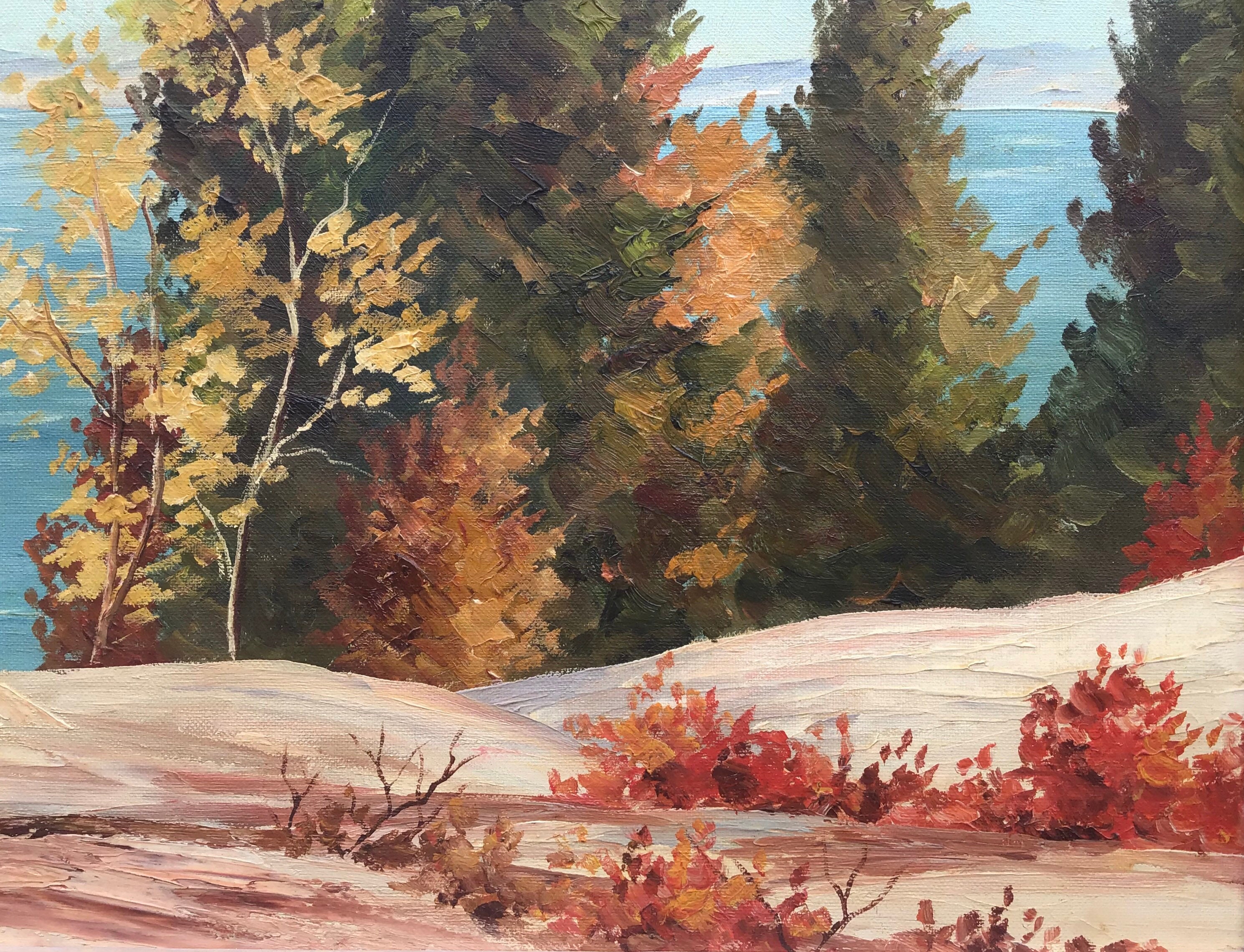 Vintage Original Painting Canadian School Signed Circa 1965 Possibly ...