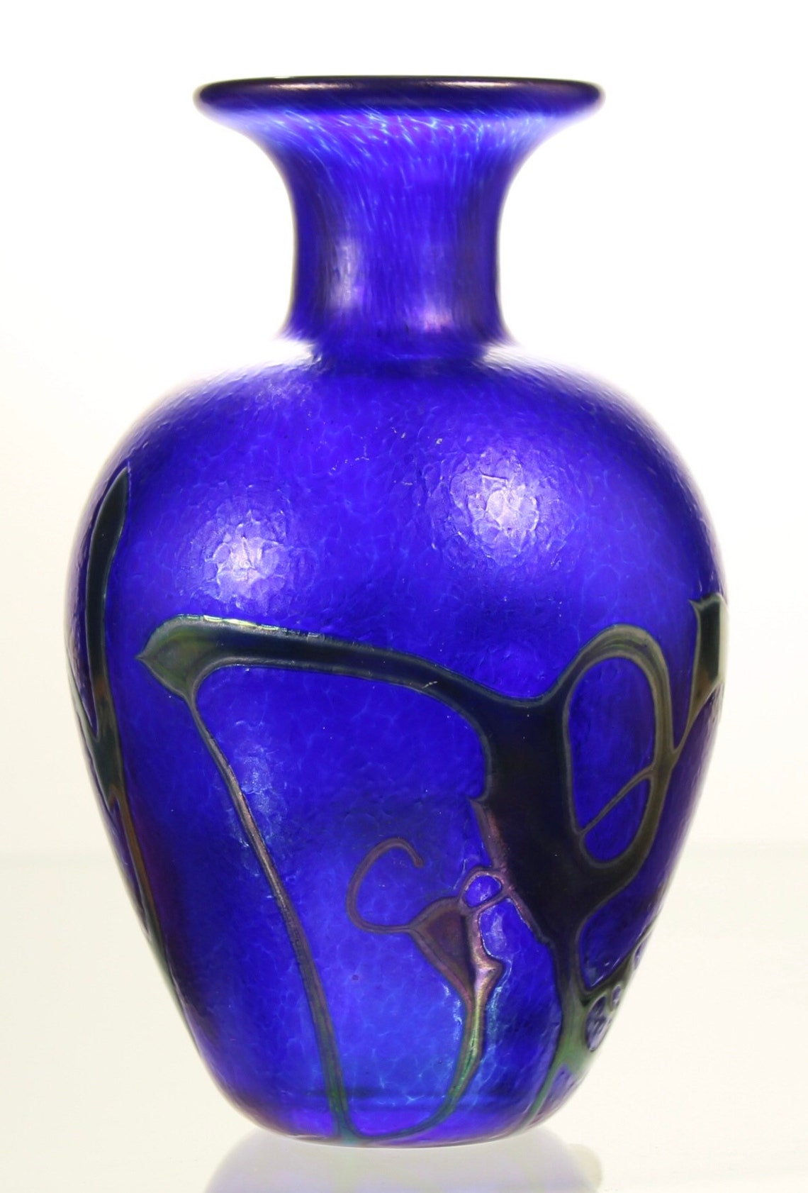 Vintage Robert Held Art Glass Vase Canadian Art Glass Movement Etsy