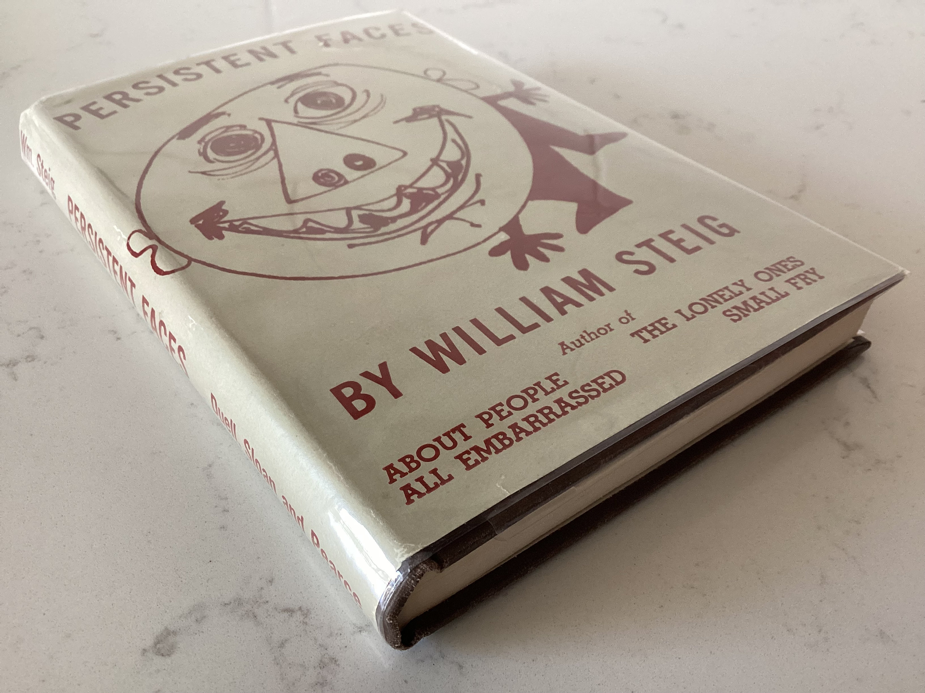 Persistent Faces-by William Steig-1945 - Etsy