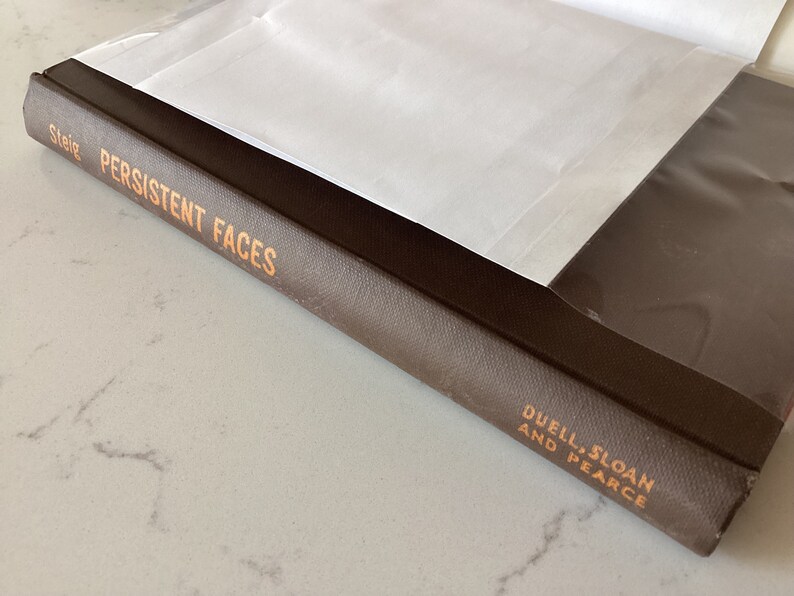 Persistent Faces-by William Steig-1945 - Etsy