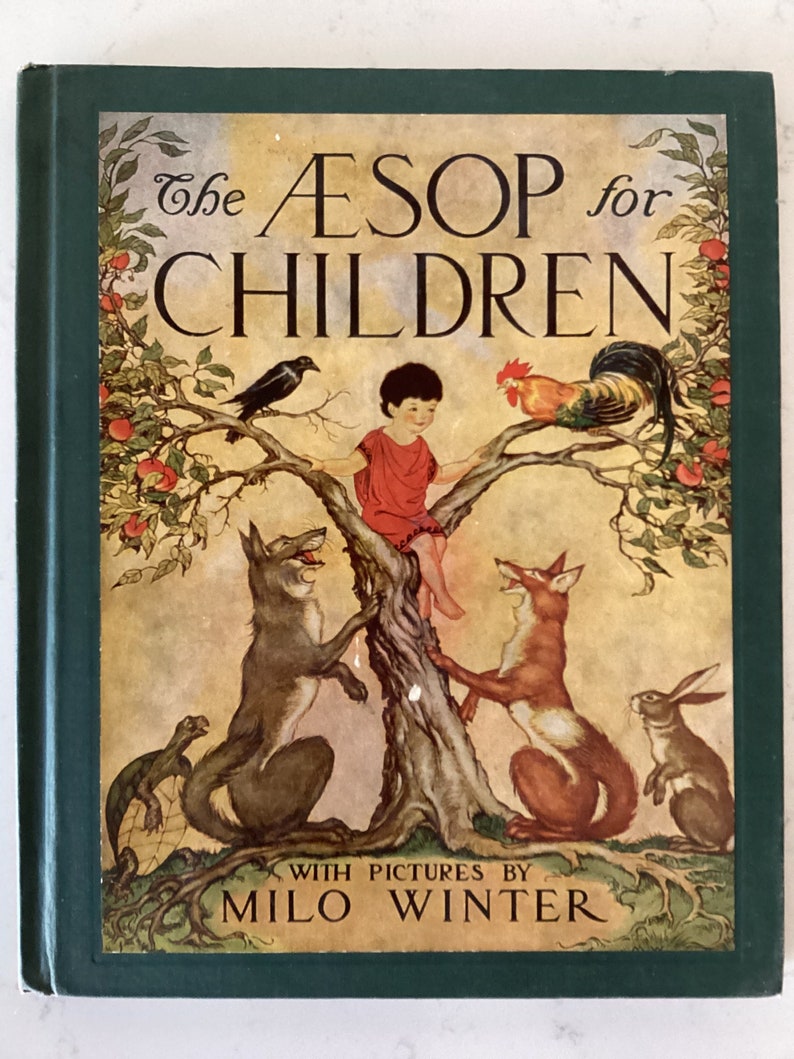 The Aesop for Children With Pictures by Milo Winter - Etsy