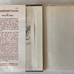 Persistent Faces-by William Steig-1945 - Etsy