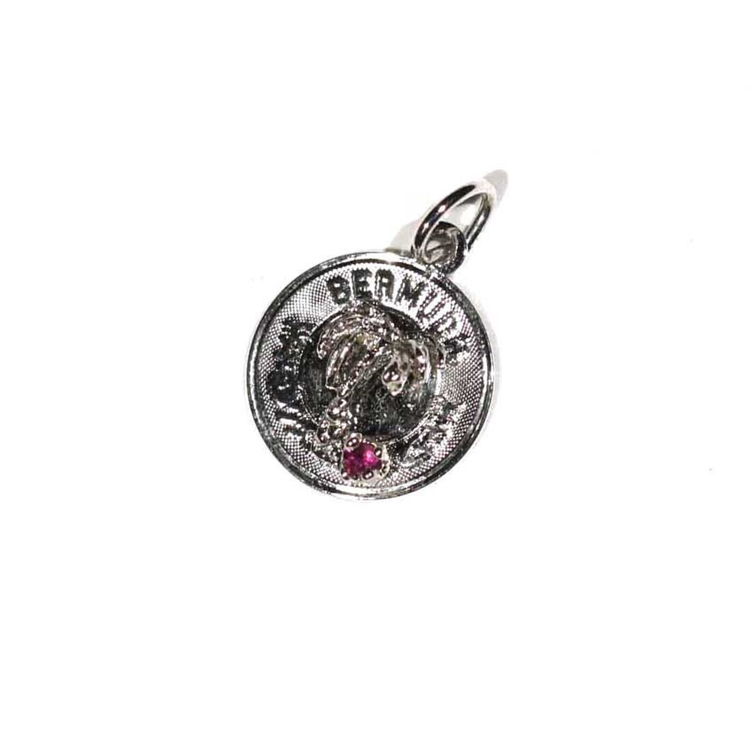 Vintage Bermuda Sterling Silver Tropical Palm Tree 3D Charm - Etsy