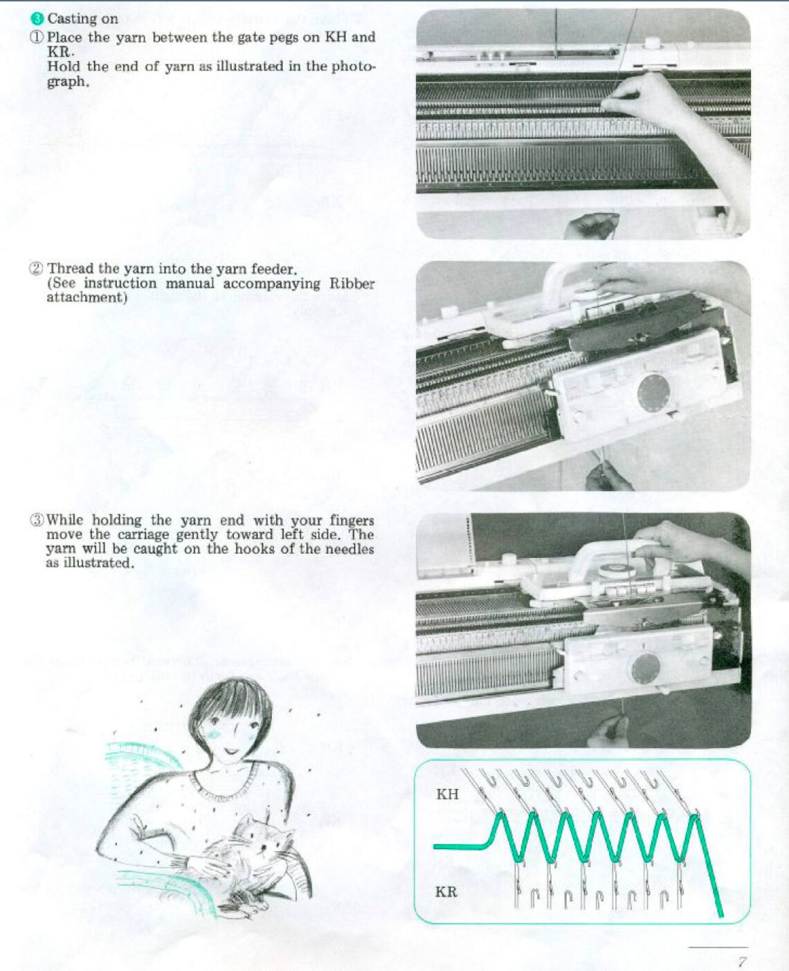 Brother Ribber Knitting Techniques Vintage Knitting Machine - Etsy