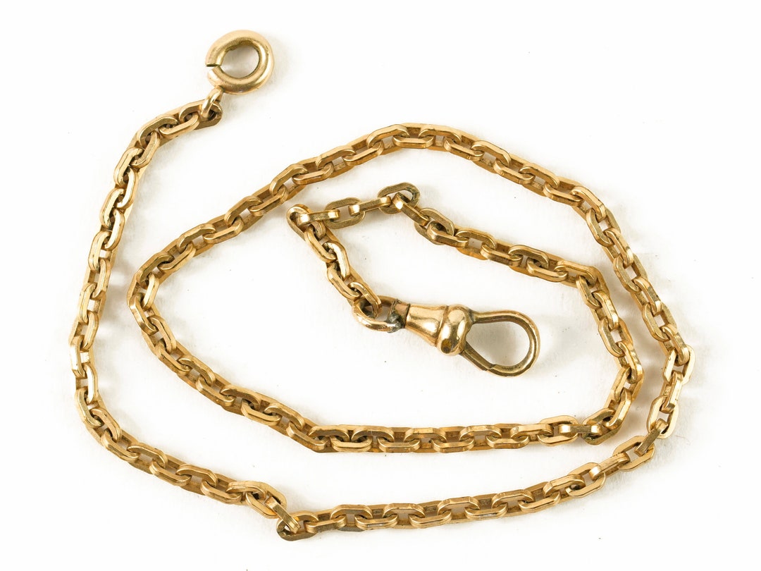 Vintage Antique Link Chain Pocket Watch Chain MAD MEN Don Draper - Etsy