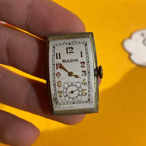 Vintage Bulova Long Curvex, Cal. 7AP, 17J 10k RGP Cas… - Gem