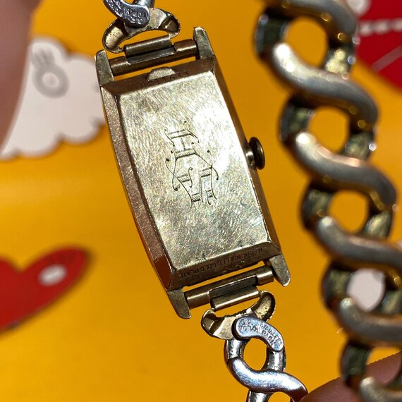 Vintage Bulova Long Curvex, Cal. 7AP, 17J 10k RGP Cas… - Gem