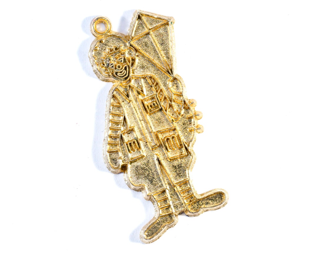Vintage 1979 Mcdonalds Ronald Mcdonald With Kite Hamburger Charm or ...
