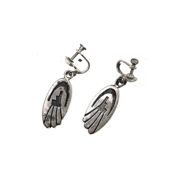 Vintage Hopi Sunface Hallmark Native American Black C… - Gem