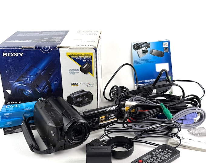 Sony HDR-HC9 Full HD HDV Mini Dv Hybrid Handicam Camcorder Nightshot ...