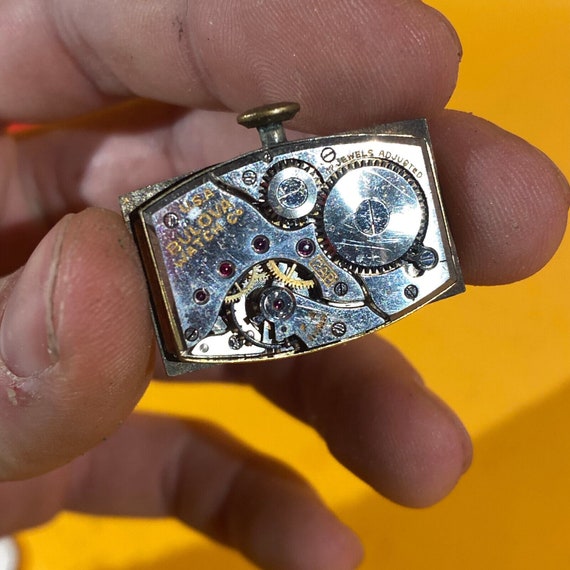 Vintage Bulova Long Curvex, Cal. 7AP, 17J 10k RGP Cas… - Gem