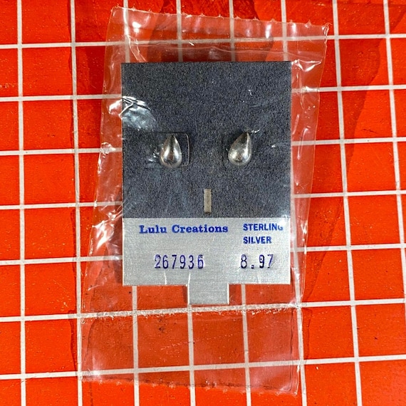 1980s Vintage DEADSTOCK LULU CREATIONS sterling silve… - Gem
