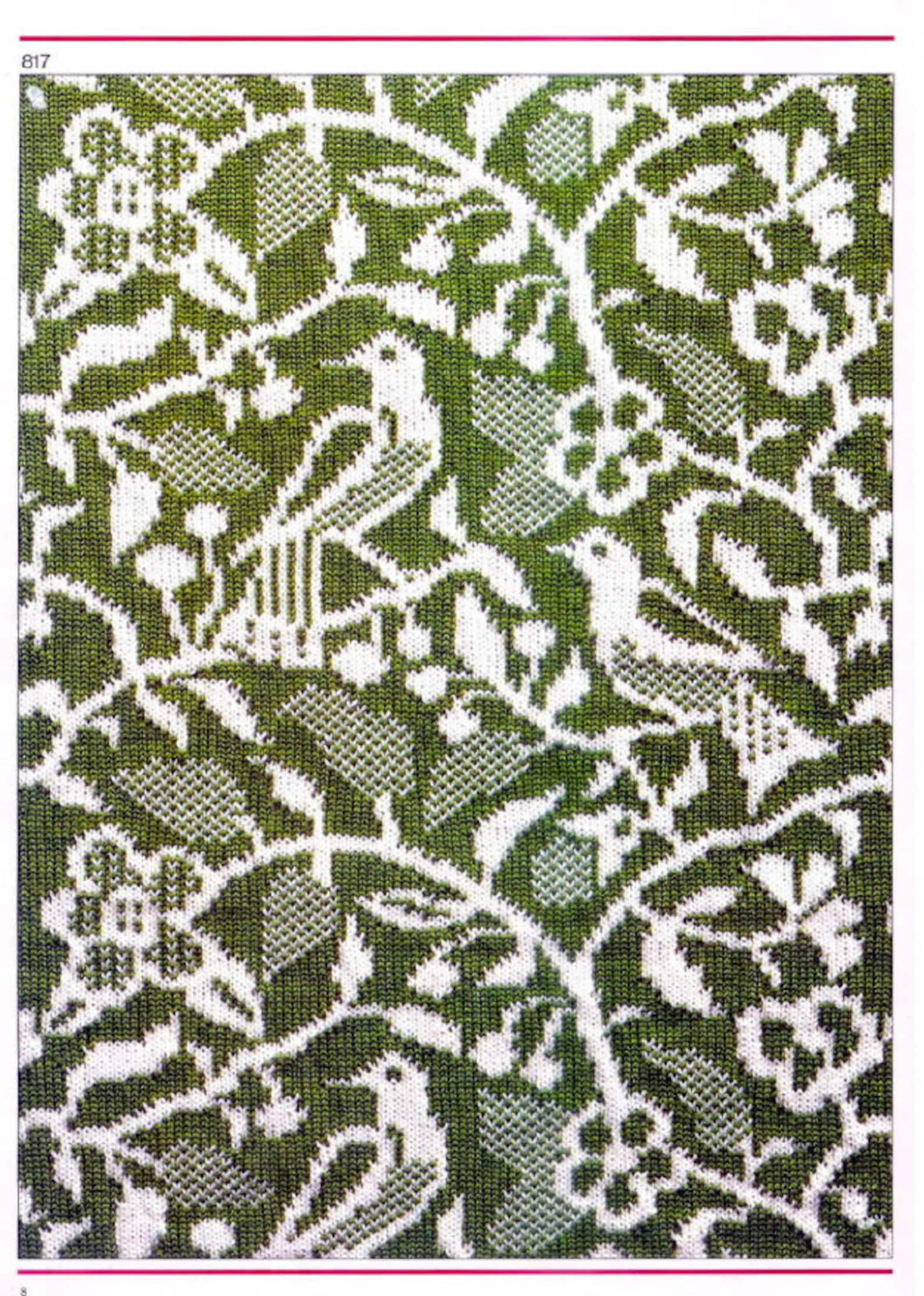 Stitch World 2 II Pattern Book - Vintage Knitting Machine Pattens ...