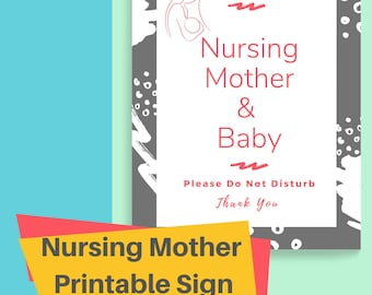 Nursing Mother Sign - Etsy
