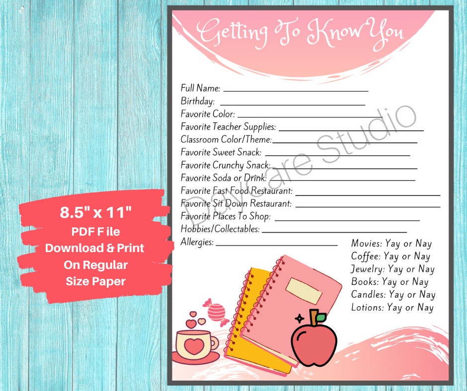 Secret Pal Activity Kit: Staff Team Building, Teacher Appreciation ...