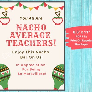 Teacher Appreciation Week Bundle | Teacher Thank You Flyers | Instant ...
