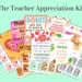 Teacher Appreciation & Fun | Teacher Thank You Flyers | Digital ...