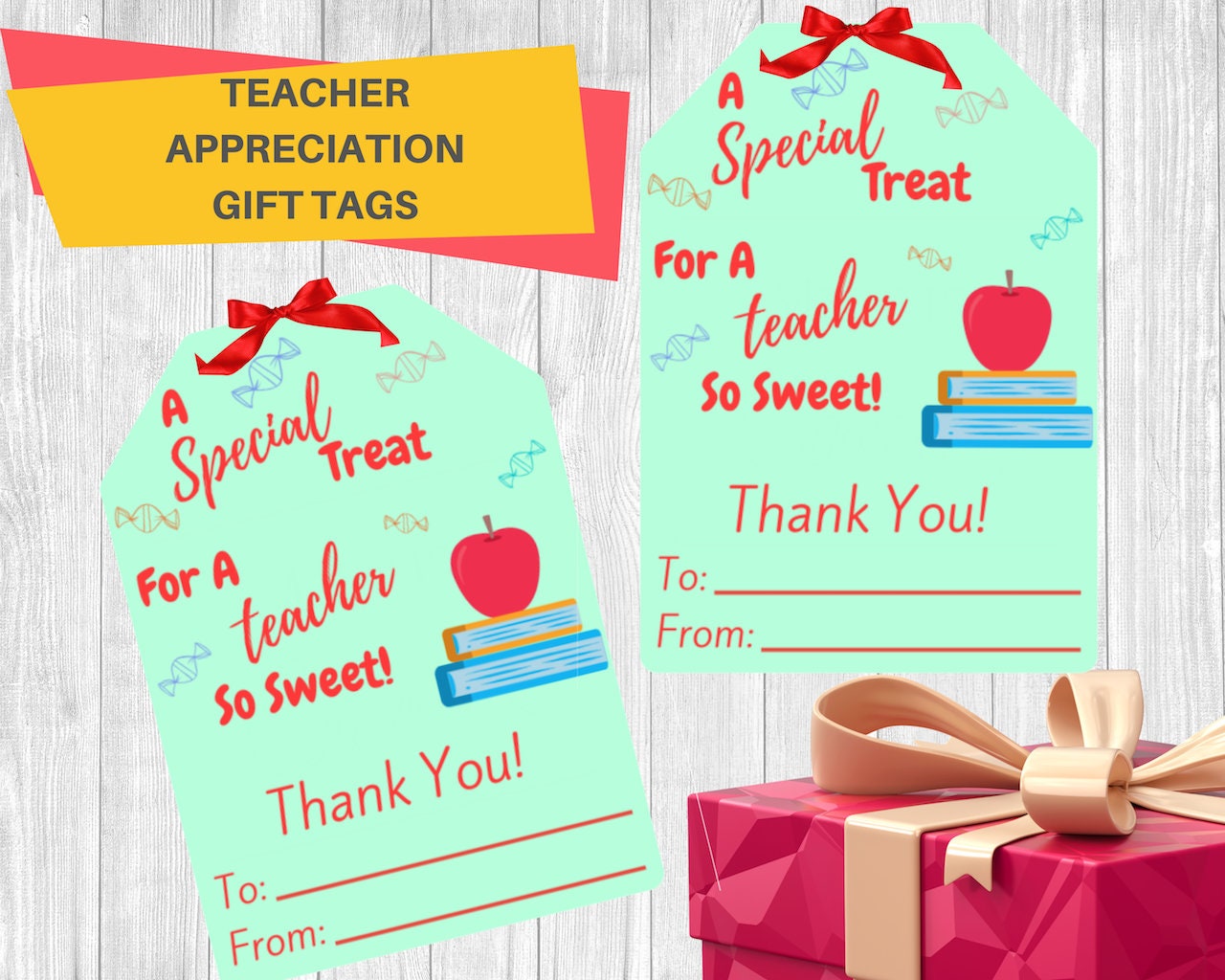 Teacher Appreciation & Fun Teacher Thank You Flyers Digital Training ...